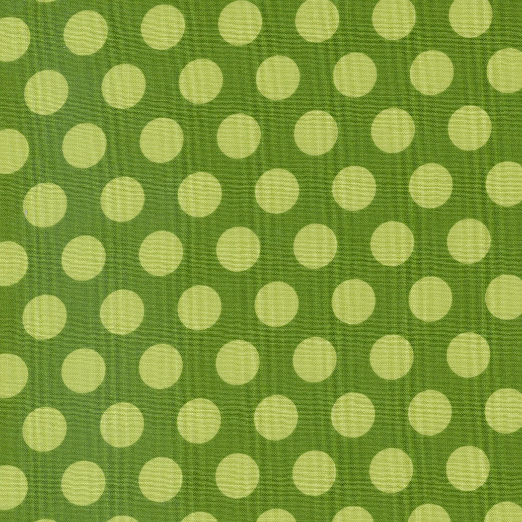 Favourite Things, dots, evergreen – Sew Creative